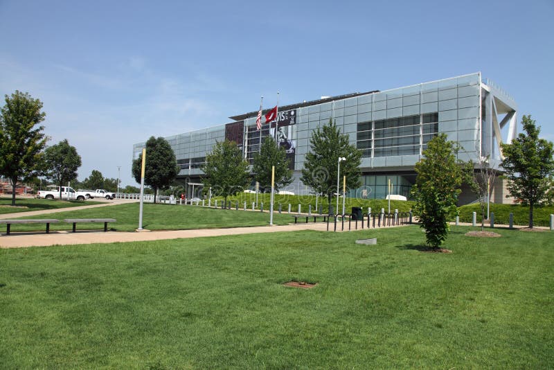 President Clinton library editorial photography. Image of landmark ...