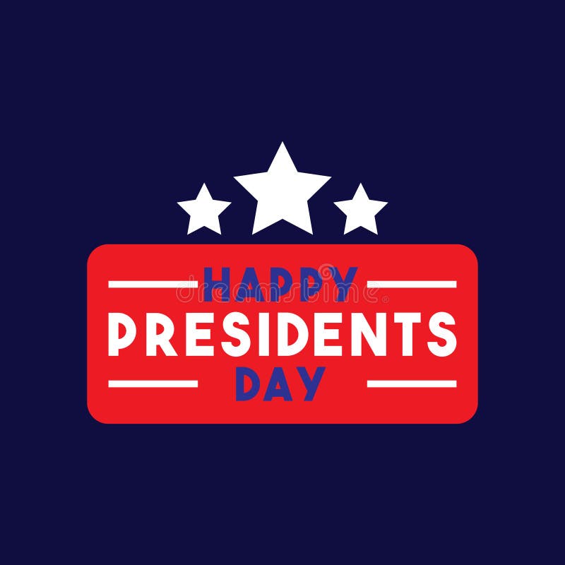 President Day Illustration Design Modern Stock Vector - Illustration of ...