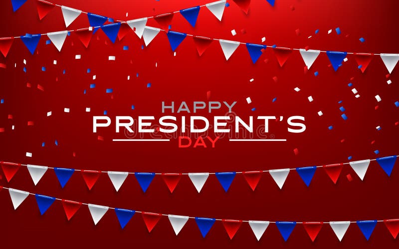 President Day Poster with Red and Blue Design Independence Design Day ...