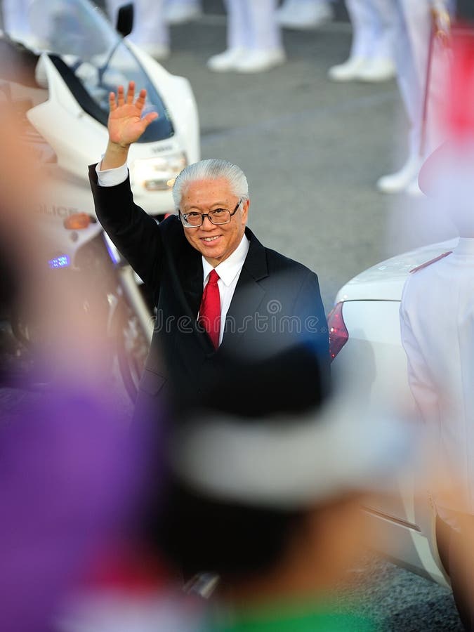 President Dr Tony Tan Waving during NDP 2012 Editorial Stock Photo ...