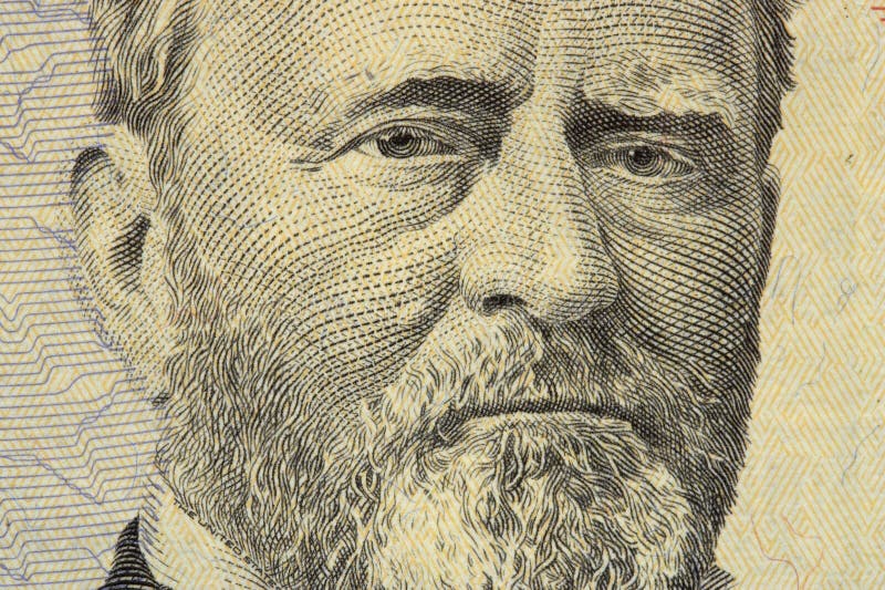 President grant stock image. Image of financial, fifty - 327493