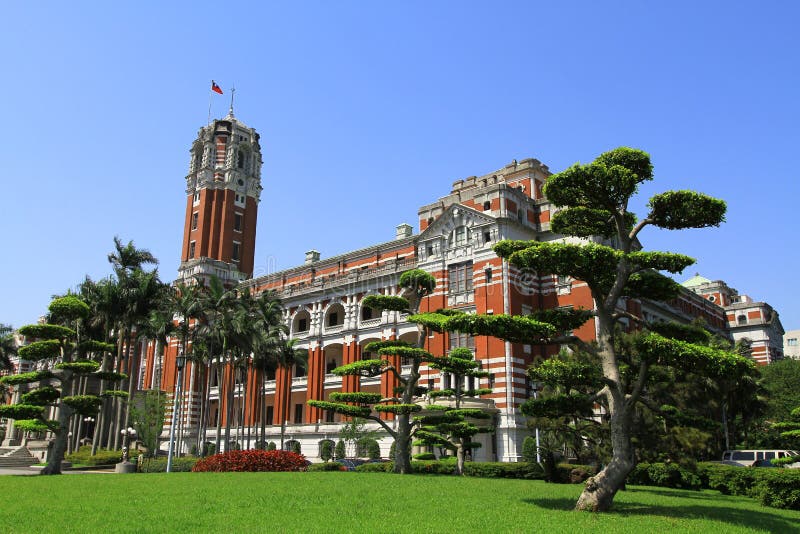 President Office Building in Taipei, Taiwan Editorial Stock Image ...
