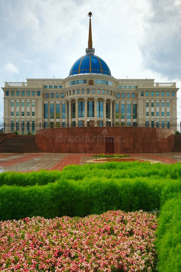 President palace. stock photo. Image of skyline, spire - 7436298