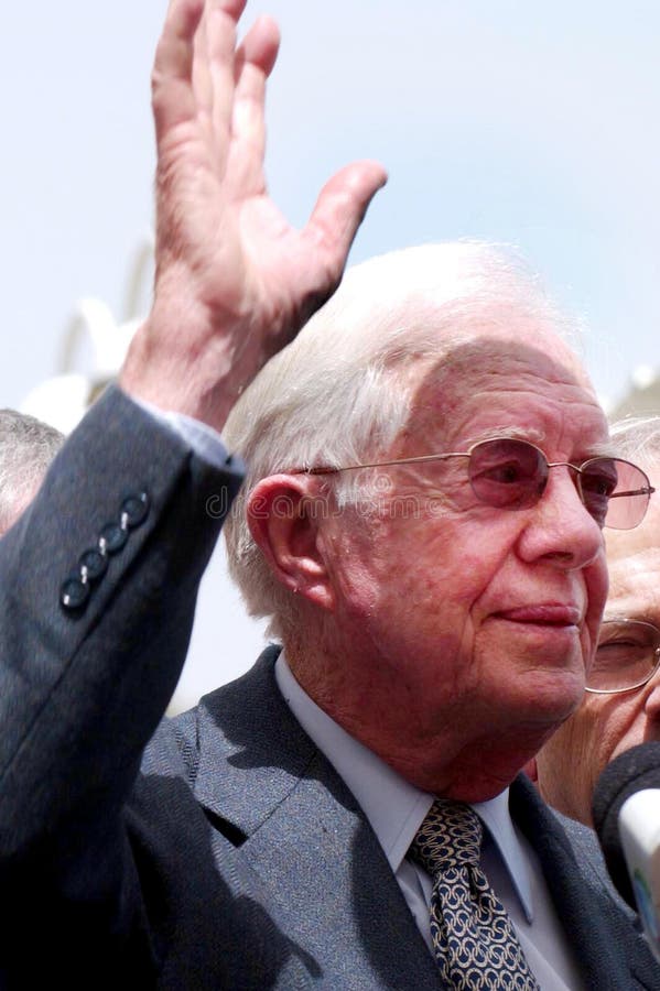 Presidente De Los Estados Unidos Jimmy Carter Foto editorial - Imagen ...