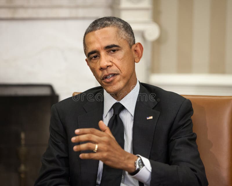 Presidente Barack Obama De Estados Unidos Imagen editorial - Imagen de ...
