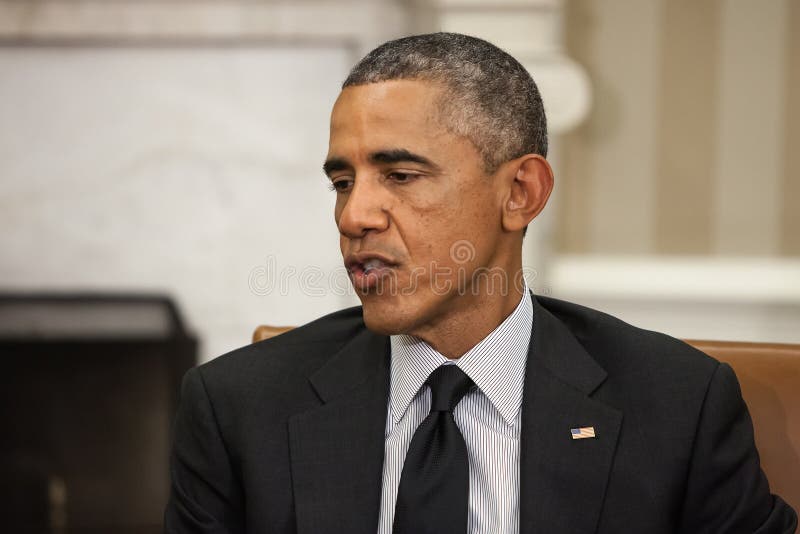 Presidente Barack Obama Degli Stati Uniti Fotografia Stock Editoriale ...