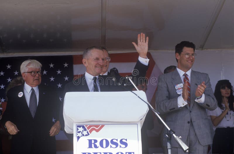 Presidential Candidate Ross Perot Editorial Image - Image of political ...