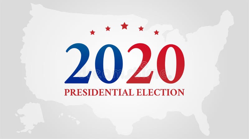 Presidential Election 2020 Logo Icon Illustration Stock Vector ...