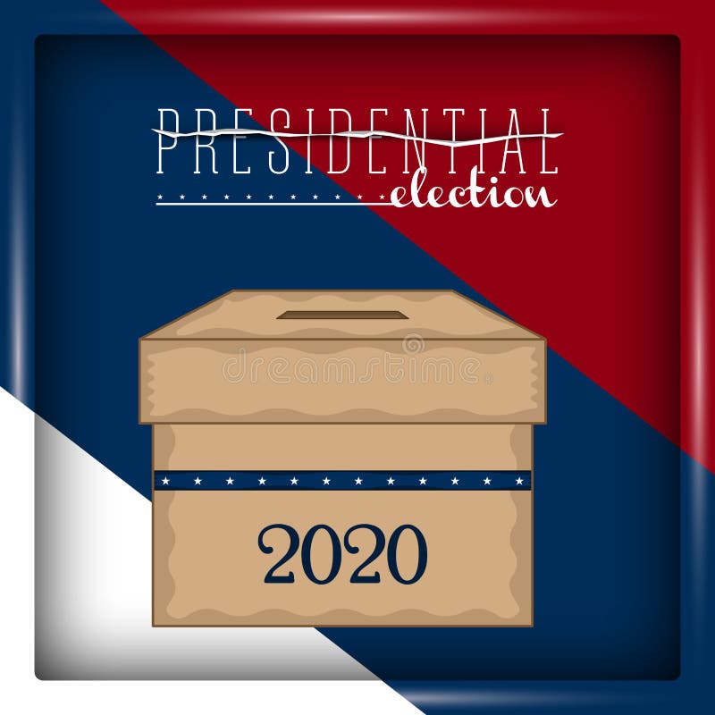 Presidential Election Poster Stock Vector - Illustration of banner ...