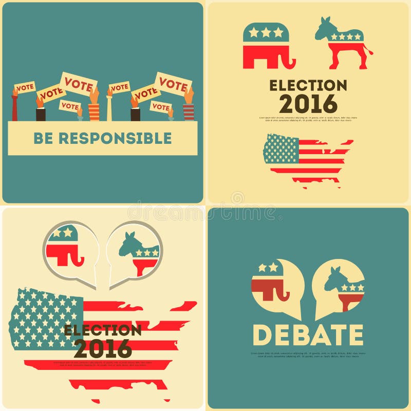 Presidential Election Voting Editorial Stock Image - Illustration of ...