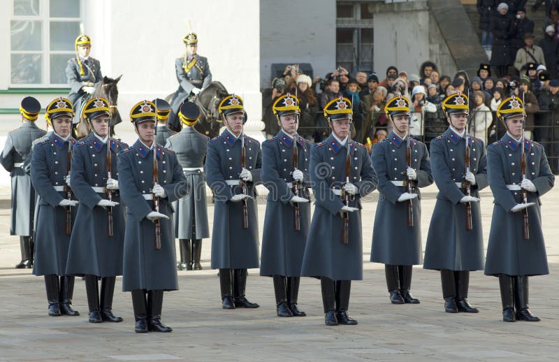 Presidential Guards with Flags Editorial Photography - Image of city ...