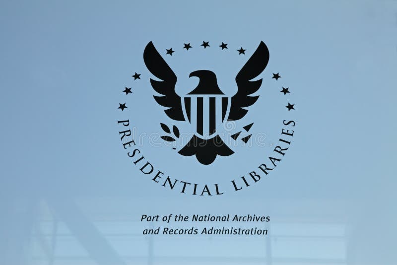 Presidential Libraries Seal Editorial Photo - Image of modern, arkansas ...