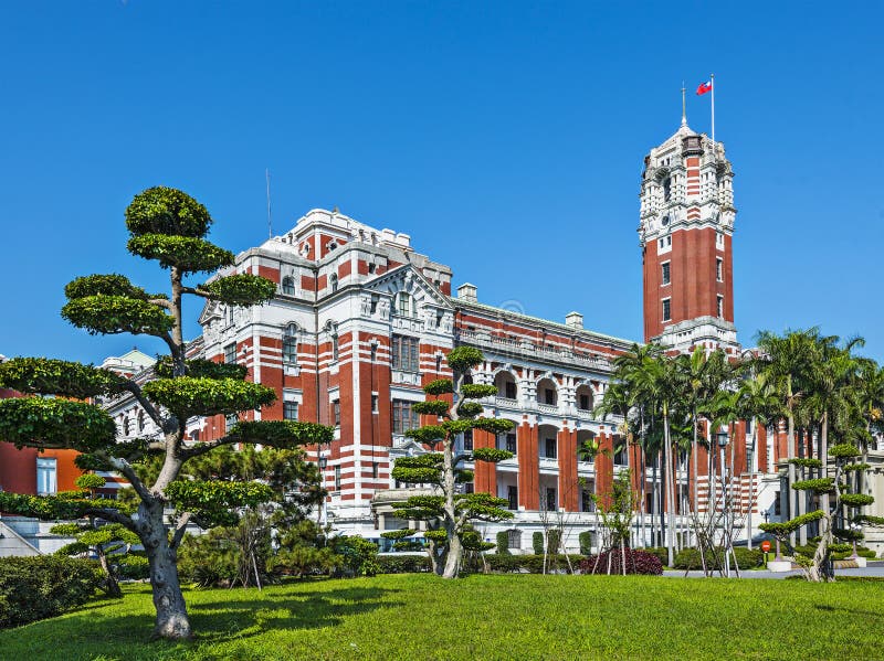 Presidential Office Building, Taipei Stock Photo - Image of ...