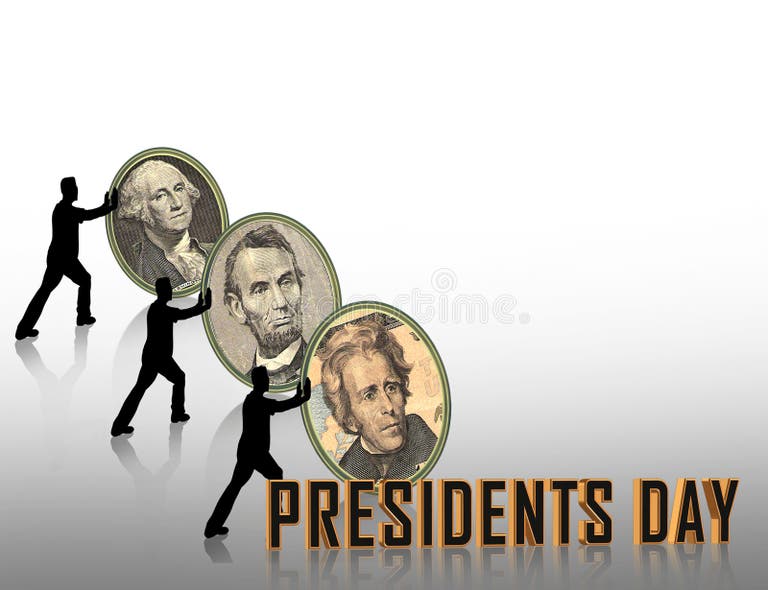 Presidents Day graphic stock illustration. Illustration of illustrated ...