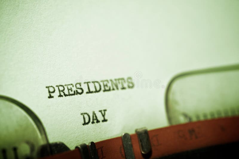 Presidents day text stock image. Image of president - 271352309