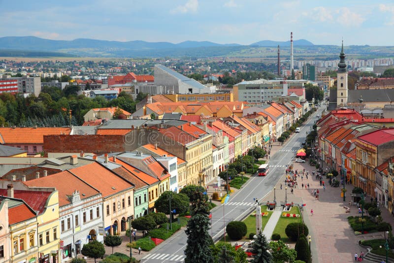 Presov, Slovakia stock image. Image of streets, townscape - 26374995