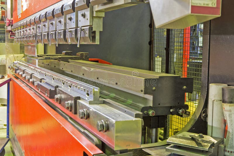 Press brake stock image. Image of bend, manufacture, forming - 30069463