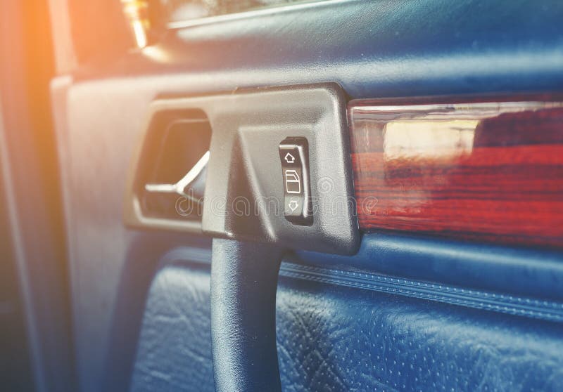 Press the Button To Open Car Door Stock Image - Image of control ...