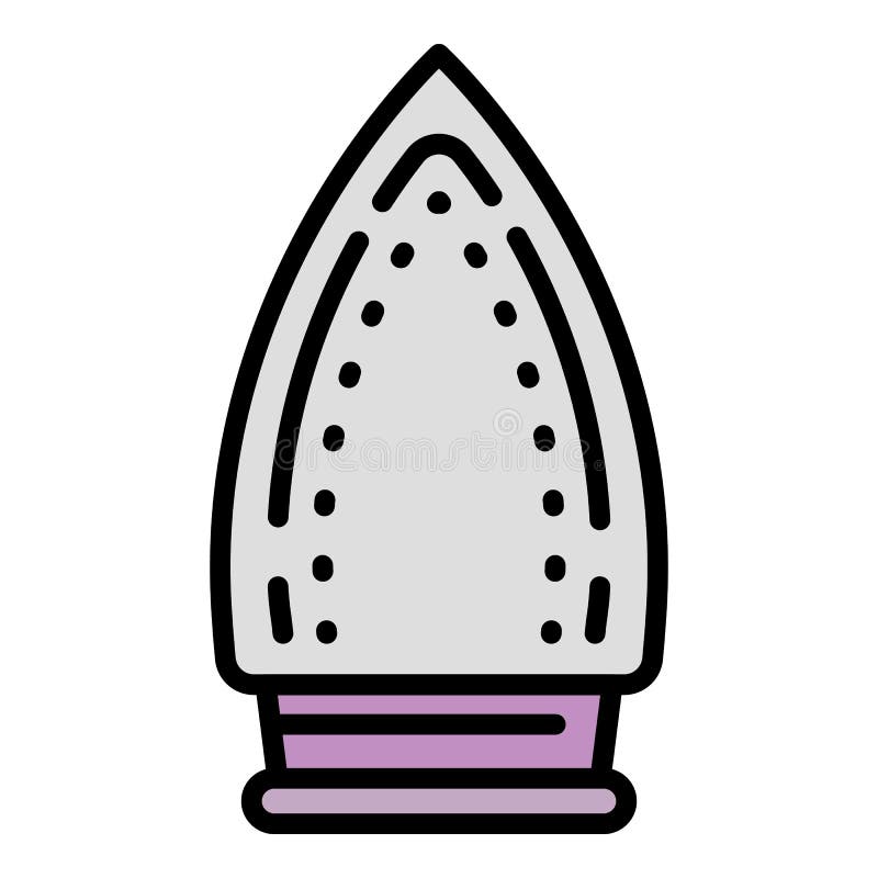 Press Clothes Iron Icon, Outline Style Stock Vector - Illustration of ...