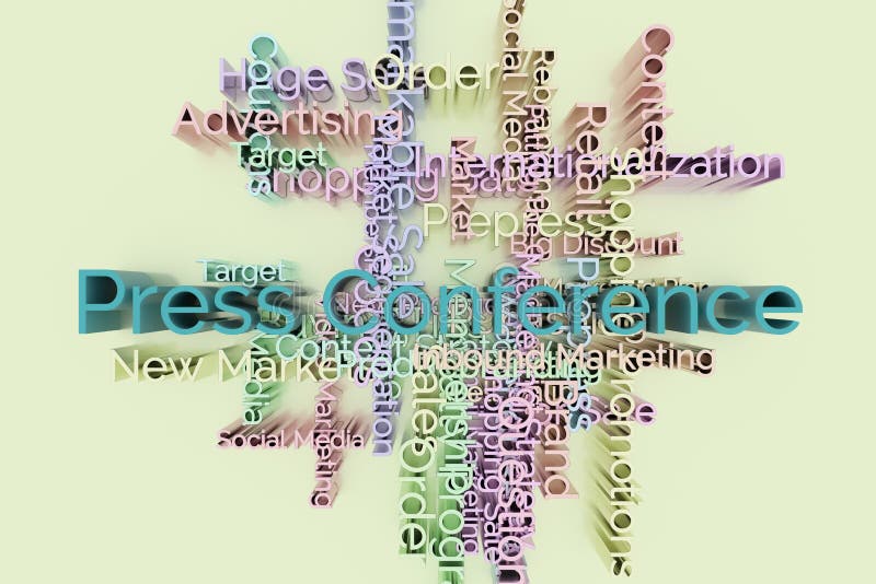 Press Conference Background Stock Vector - Illustration of news ...