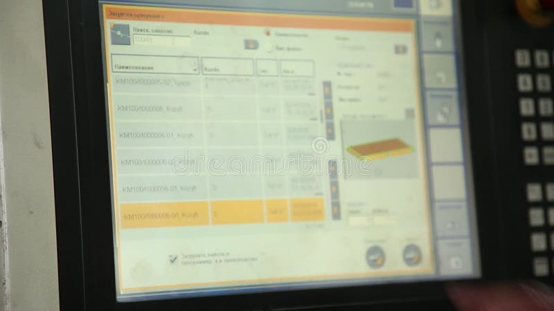 The Panel of Various Buttons Made of Aluminum in a Modern Car ...