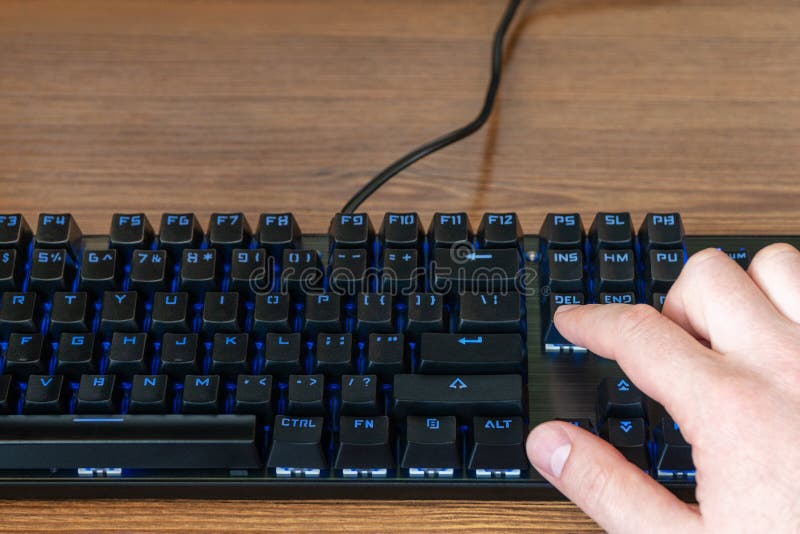 Press delete stock image. Image of business, female, input - 15225835