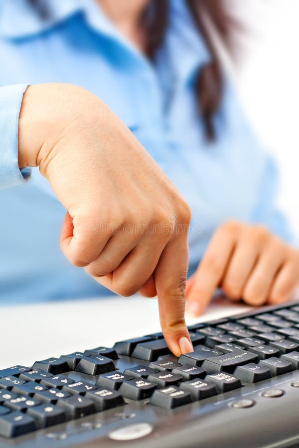 Press the Enter stock photo. Image of business, keyboard - 8651276