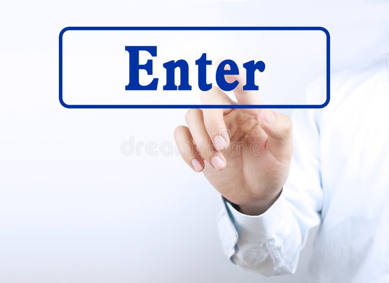 Press enter button stock image. Image of keyboard, equipment - 54017607