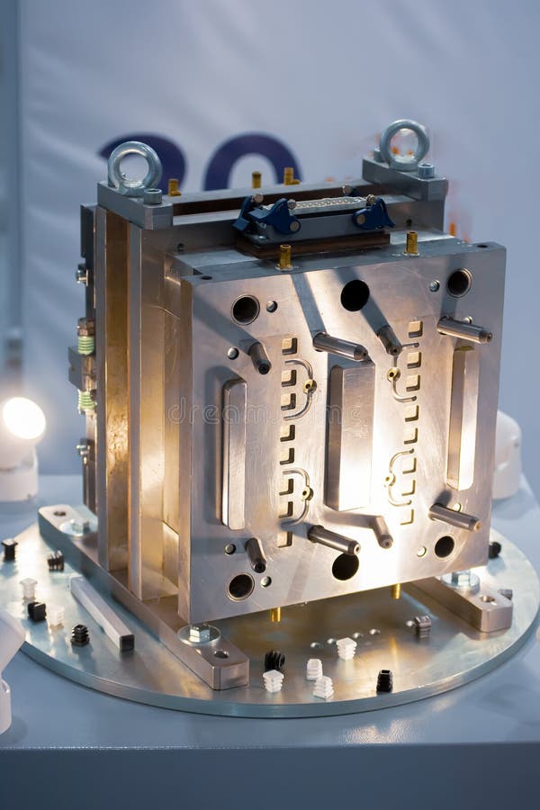 Press Form. Injection Molding Machine Stock Photo - Image of casting ...