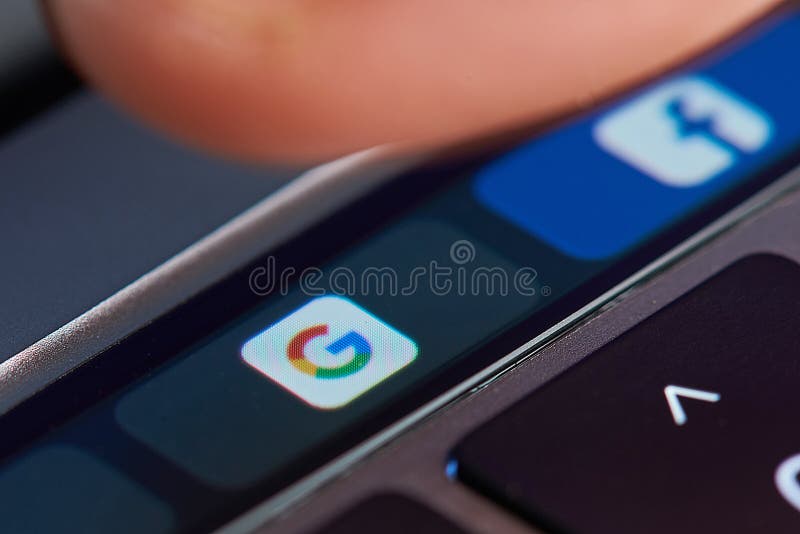 Press google button editorial photography. Image of google - 112871737