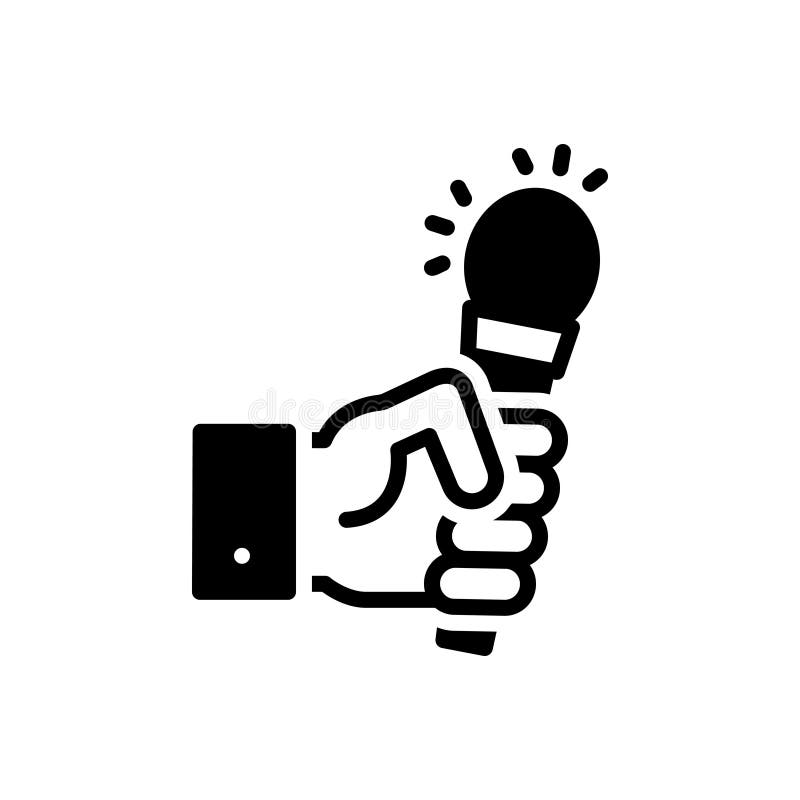 Press Microphone Clipart. Microphone Colorful Flat Icon Stock Vector ...