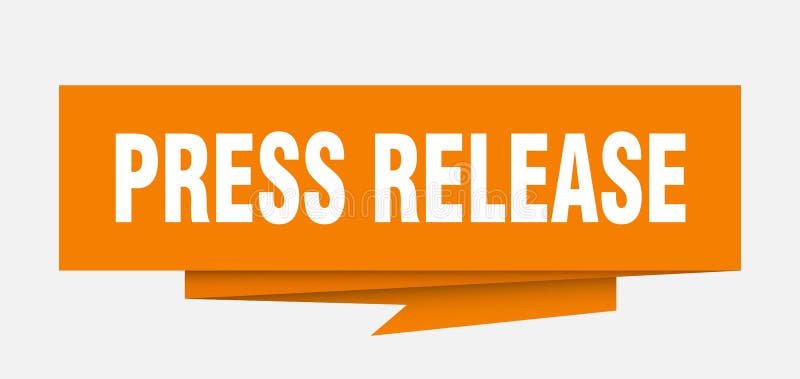 Press release stock vector. Illustration of blue, bubble - 124314911