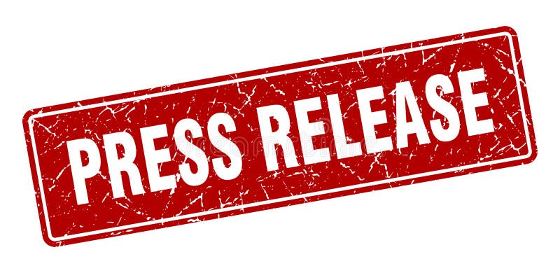 Press Release Red Grunge Round Vintage Stamp Stock Vector ...