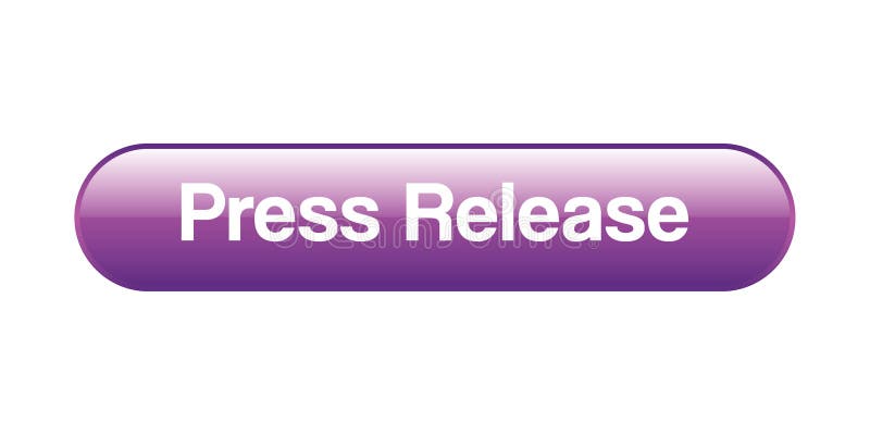 Press release button stock illustration. Illustration of button - 121784556