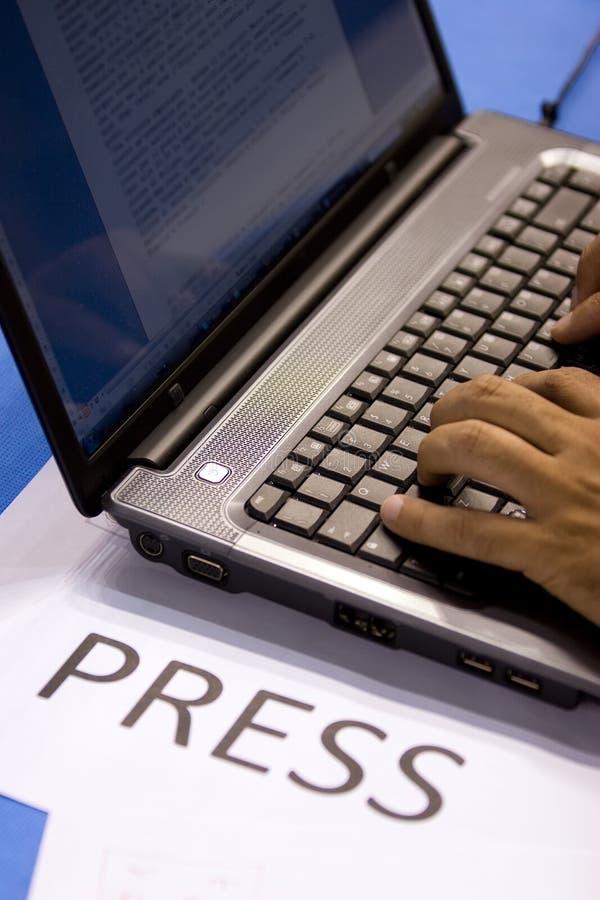 Press report stock image. Image of accounting, people - 6338087