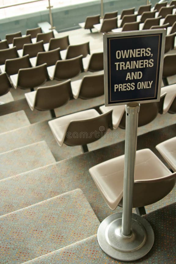 Press only sign stock image. Image of gamble, signage, horse - 666567