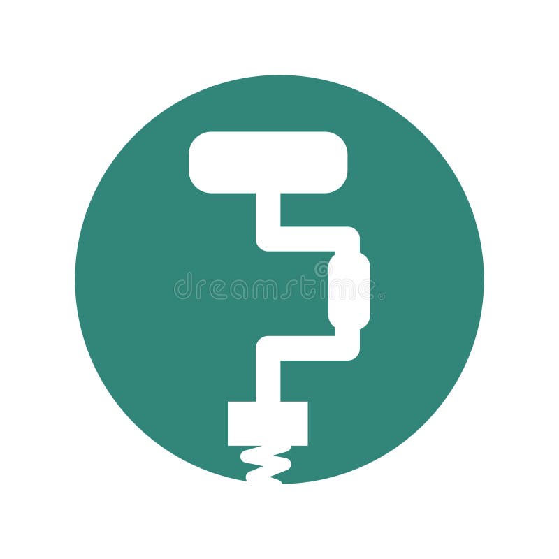 Press tool isolated icon stock vector. Illustration of design - 81062690