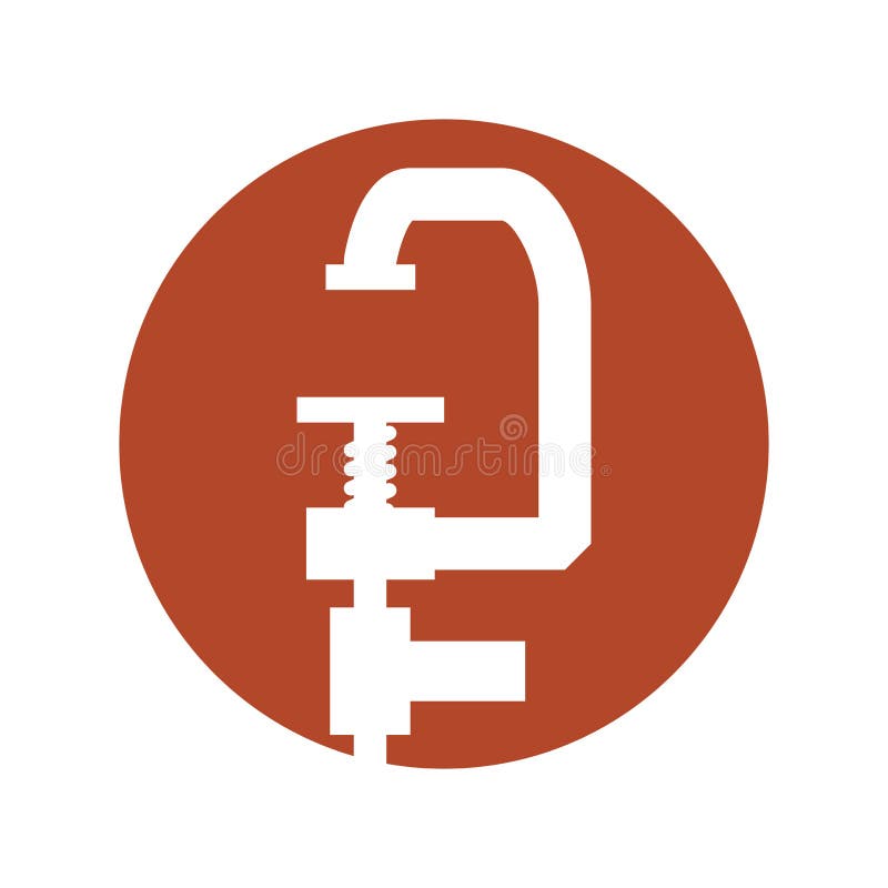 Press tool isolated icon stock vector. Illustration of design - 81062690