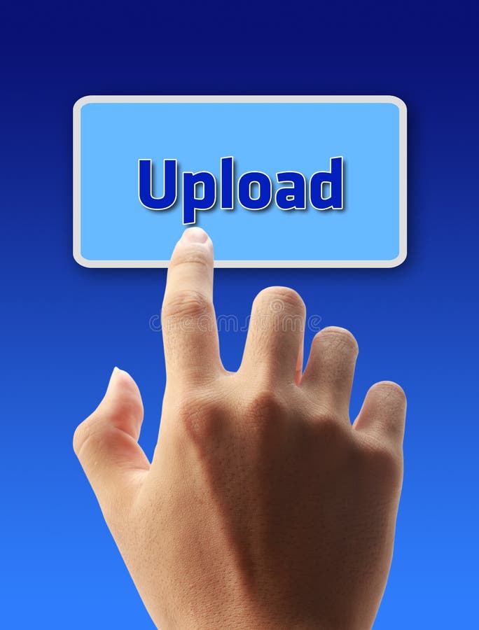 Hand Pressing on-OFF Button Stock Image - Image of decide, intelligence ...