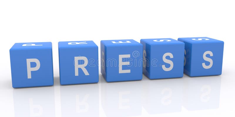 Pressa immagine stock. Immagine di sfondo, bianco, pressa - 22958137