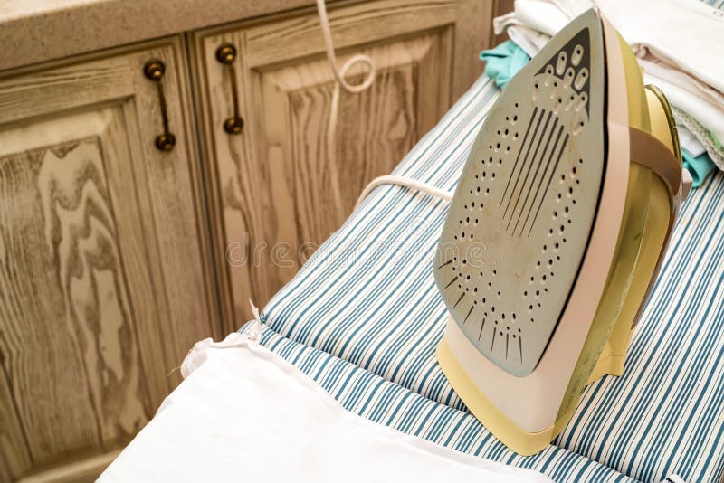 Pressboard and iron stock image. Image of board, home - 96674547