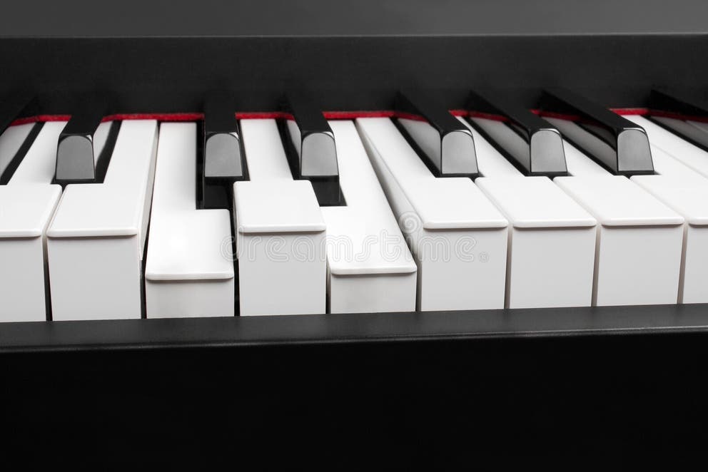 Pressed chord stock image. Image of piano, music, ebony - 45830129