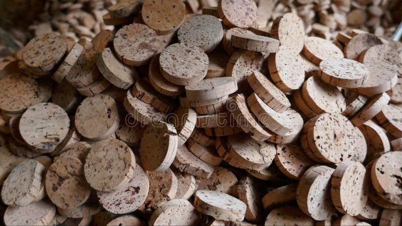 Cork Pressed, a Natural Raw Material, Texture Stock Image - Image of ...