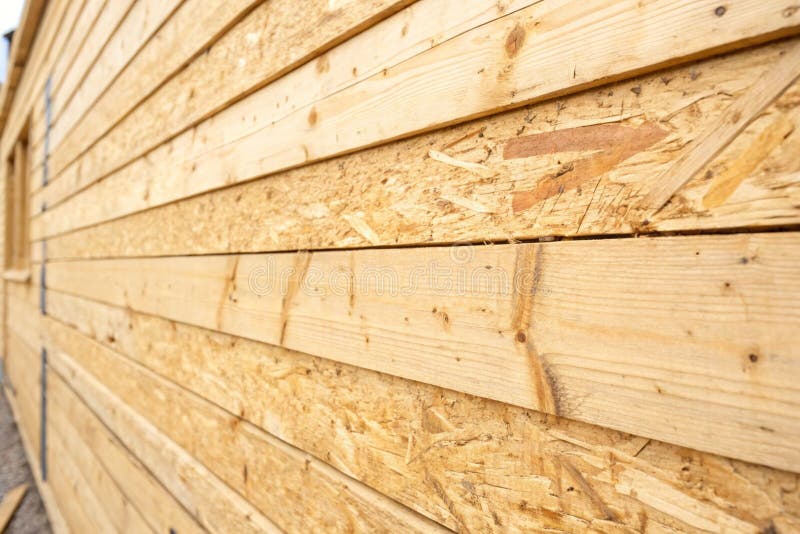 Pressed OSB Wooden Panel Texture Stock Illustration - Illustration of ...