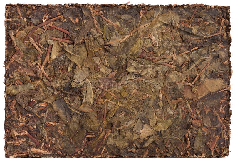 The Pressed Tea Leaf Background Stock Photo - Image of compressed, leaf ...
