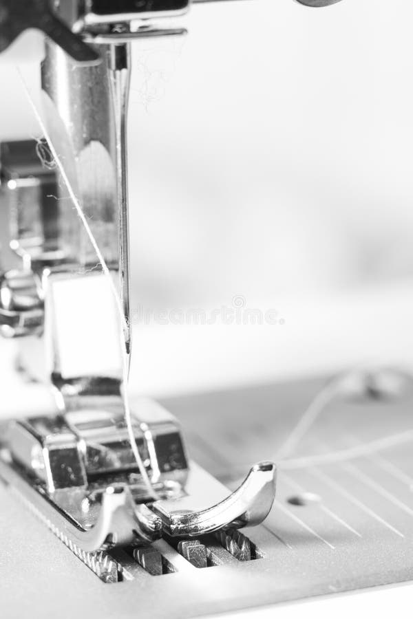 Presser Foot of Sewing Machine Stock Photo - Image of tool, craft ...