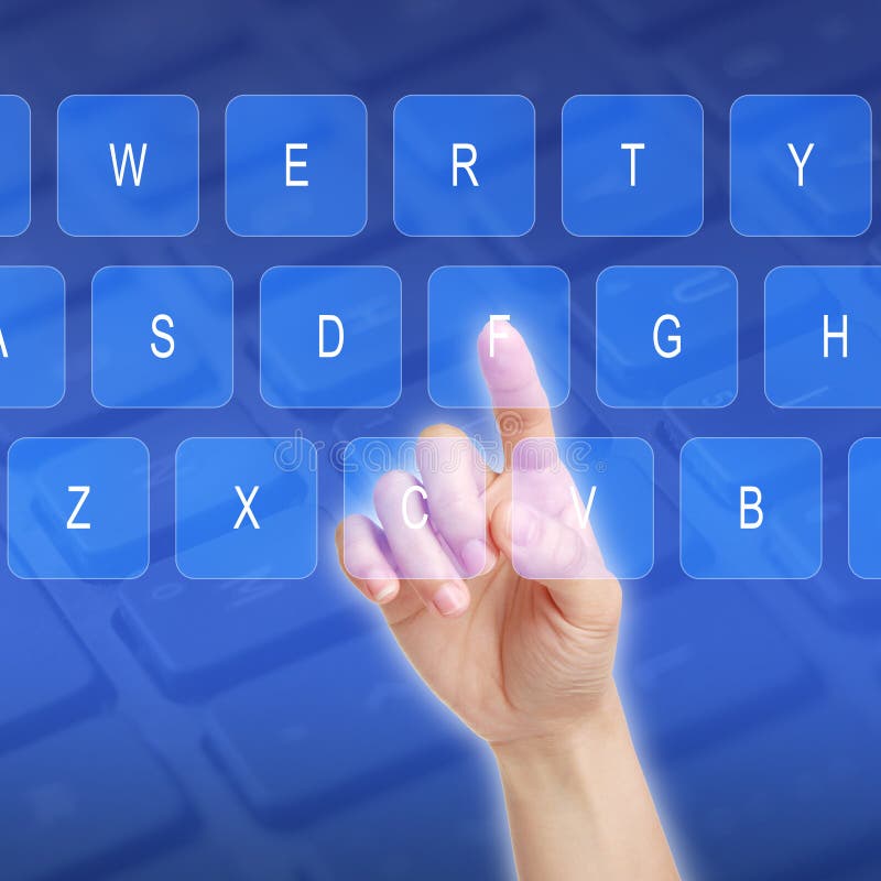 Alphabet keys of keyboard stock photo. Image of titled - 13223968