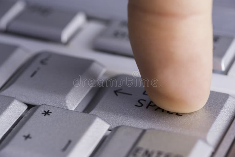 Pressing back space key stock image. Image of modify - 182806433