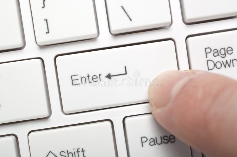 Pressing enter key stock photo. Image of connect, points - 32041516 Pressing enter key stock photo. Image of connect, points - 32041516