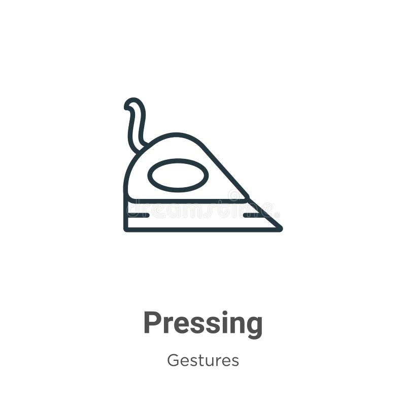 Gestures Linear Icon Set. Includes Thin Line Charity Donation, Watch ...